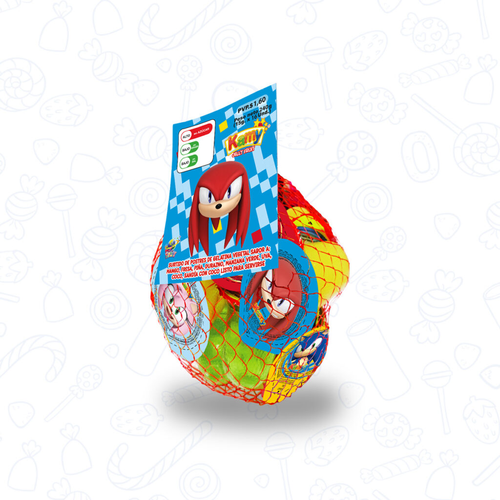 Mini Jelly Kamy Sonic - Candy Planet