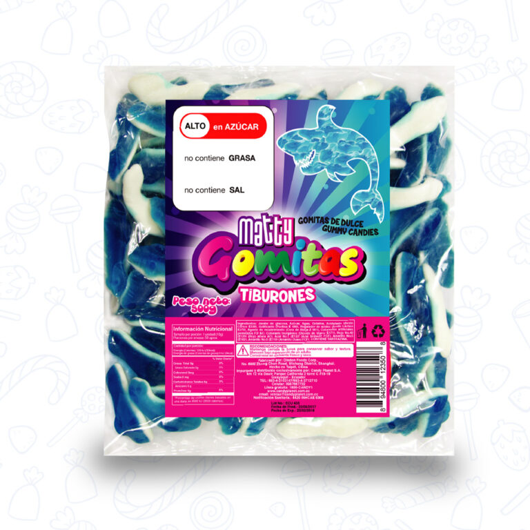 Gomitas de Tiburón Azul - Candy Planet